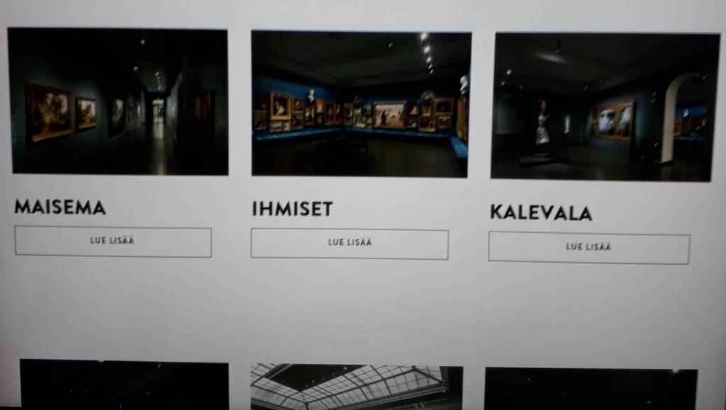 KULTTUURI. HISTORIA TAIDE. MUSEOT. 14.9.2017 ATENEUM, HELSINKI. 2.KRS ...