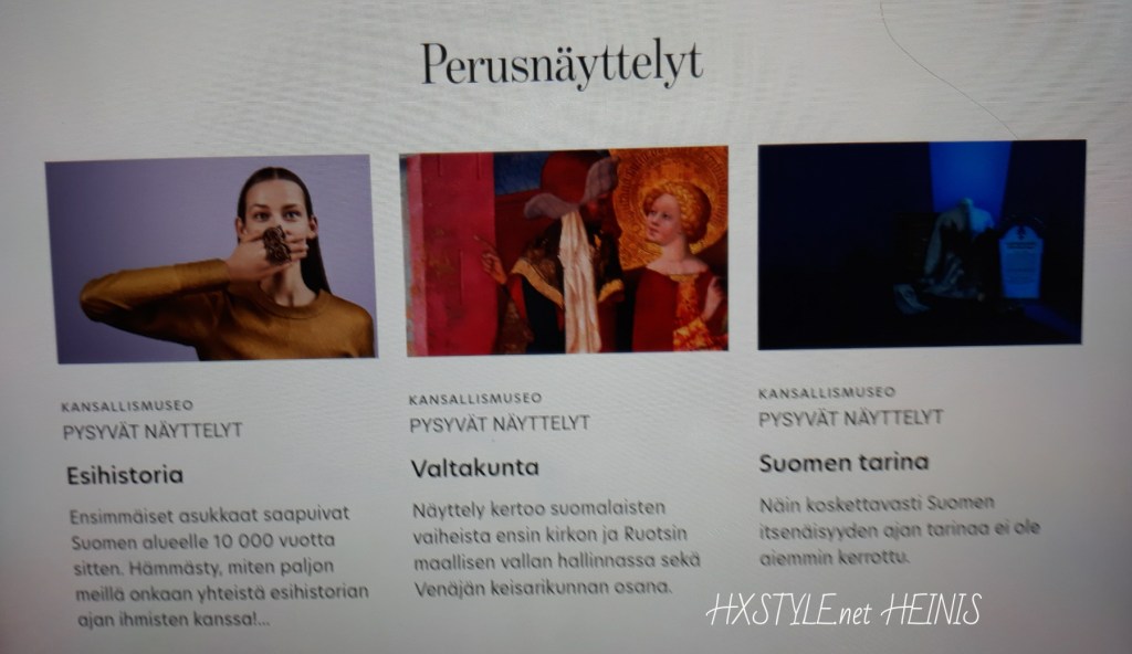 KULTTUURI. TAIDE, HISTORIA. Suomen KANSALLISMUSEO, HELSINKI. 1/2 ...