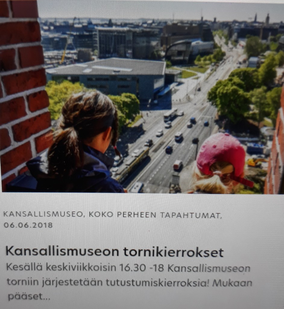 KULTTUURI. TAIDE, HISTORIA. Suomen KANSALLISMUSEO, HELSINKI. 1/2 ...