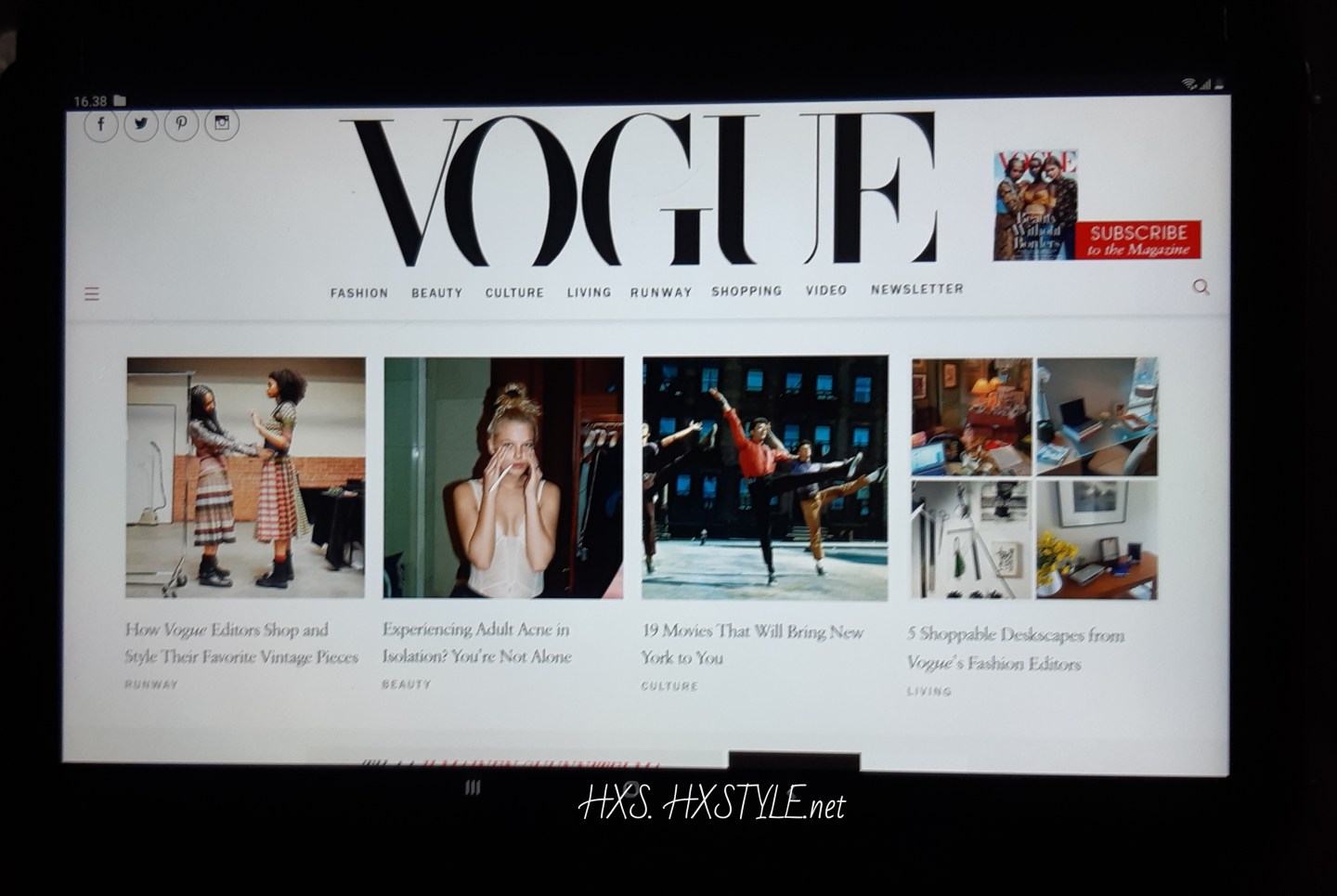 VOGUE NEWS&TRENDS. USA. New York COVERS 2020. Fashion…Beauty, Culture ...