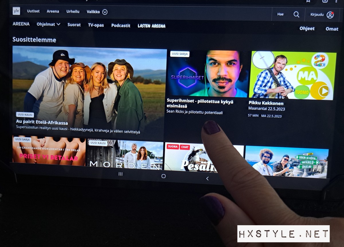 KULTTUURI. YLE AREENA …Katsottavissa ja Vaihtoehtoja. YLE TV2 ja AREENA ...
