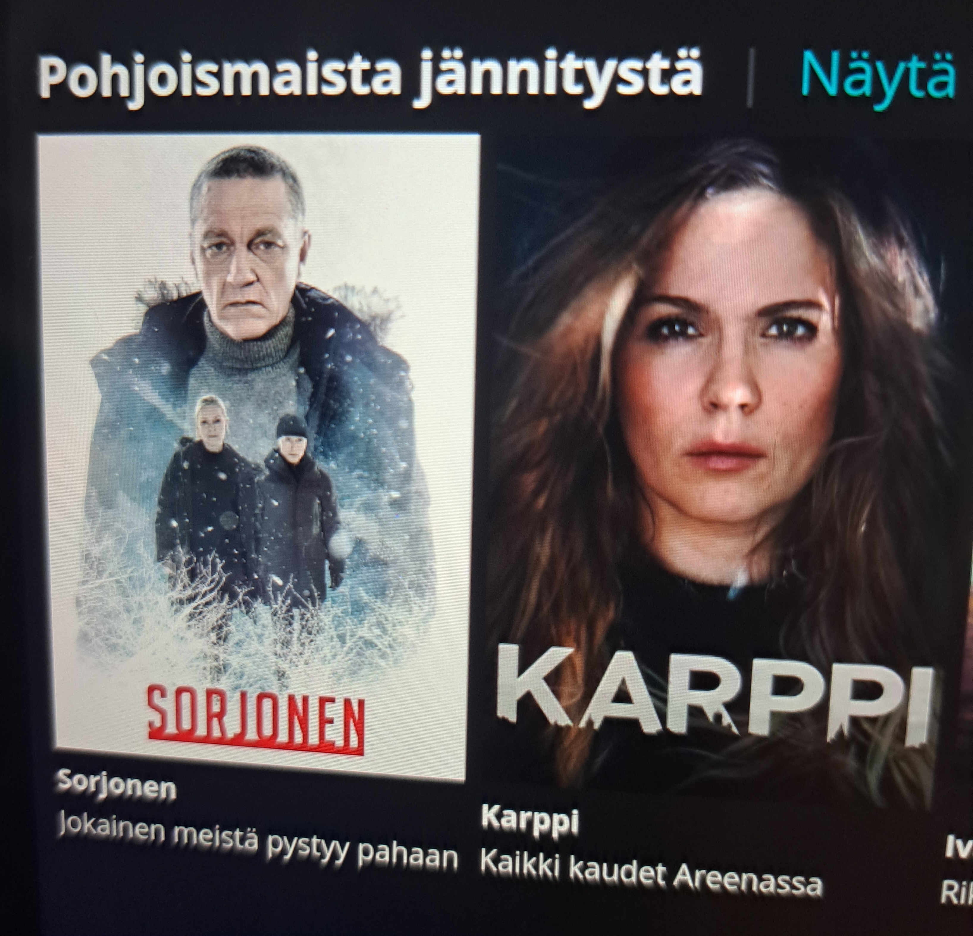 KULTTUURI. YLE AREENA …Katsottavissa ja Vaihtoehtoja. YLE TV2 ja AREENA ...