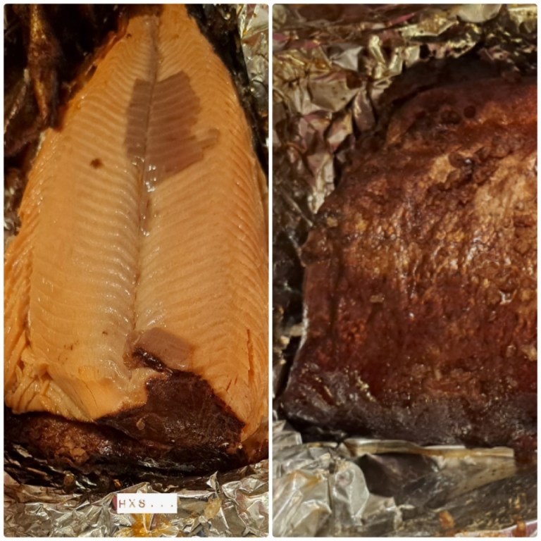 KOTIRUOKA. KALA RUOKA. Suomalainen KIRJOLOHI. SAVUSTETTUNA, Uunissa ...