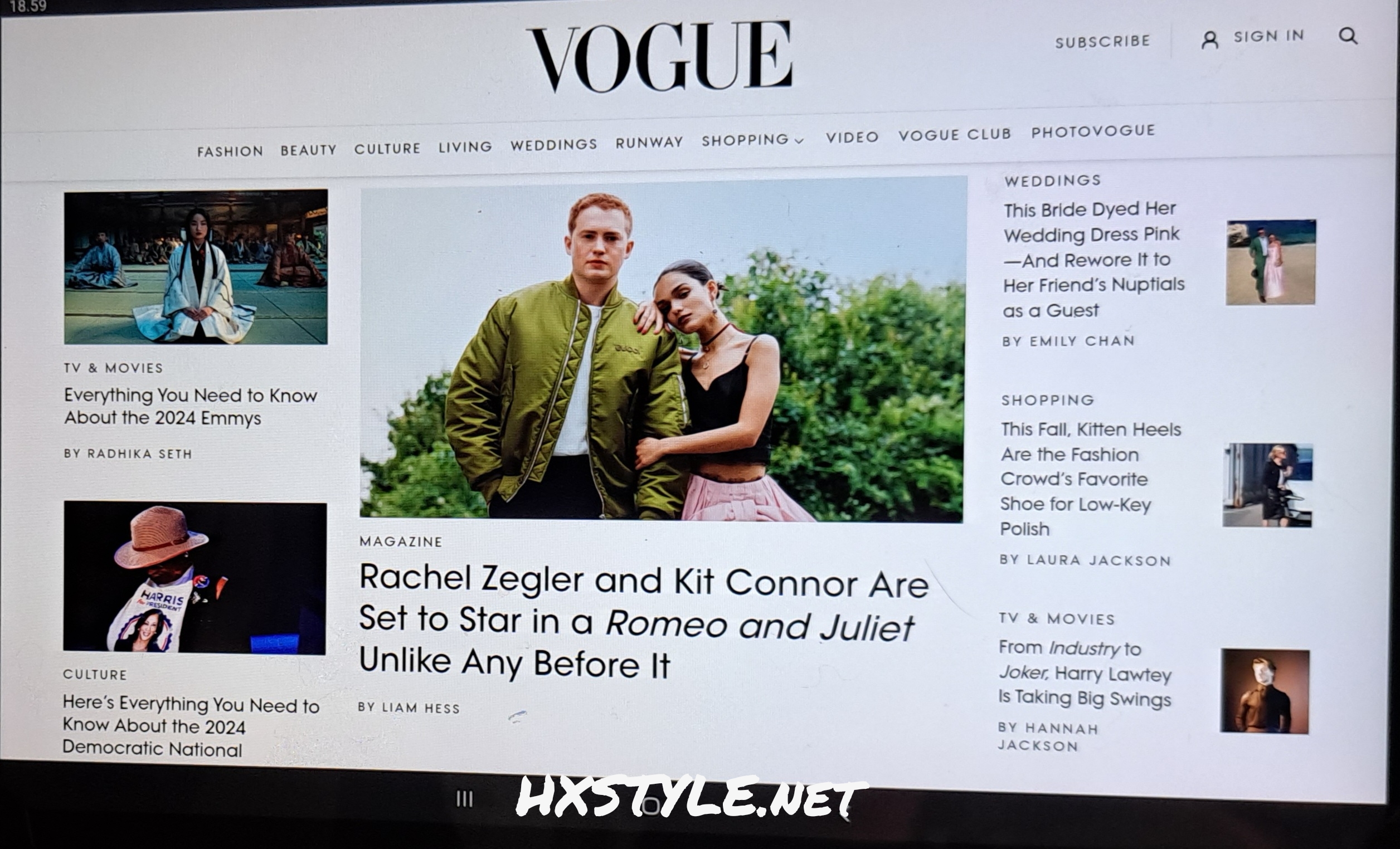 VOGUE NEWS&TRENDS. USA, New York. NEW SEPTEMBER 2024 Cover BLACK LIVELY ...