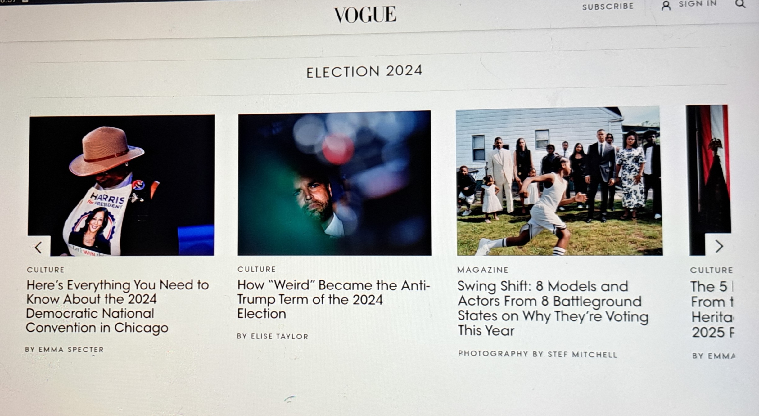 VOGUE NEWS&TRENDS. USA, New York. NEW SEPTEMBER 2024 Cover BLACK LIVELY ...