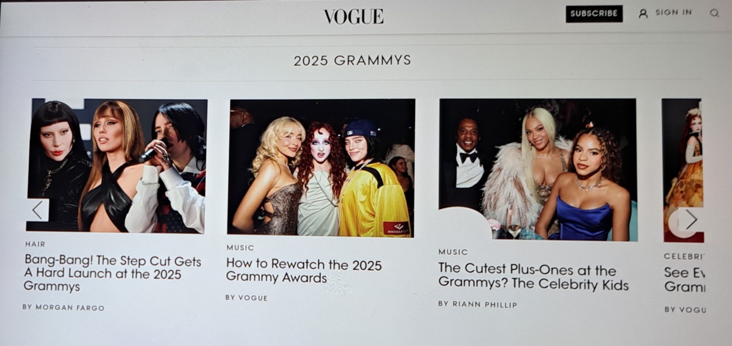 VOGUE NEWS&TRENDS. USA, New York. FASHION. BEAUTY. World Famous People ...