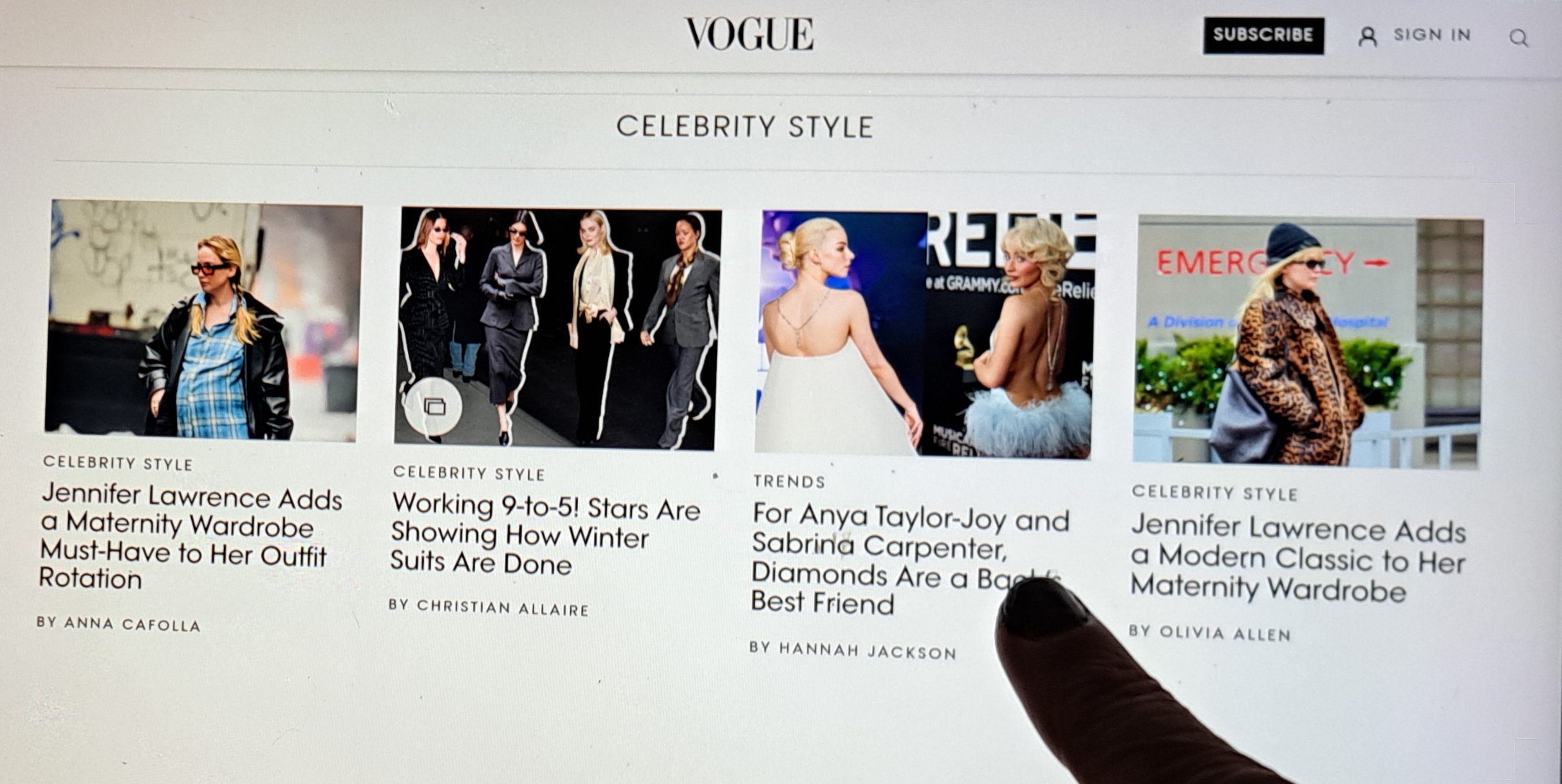 VOGUE NEWS&TRENDS. USA, New York. NEW March 2025 Cover SABRINA CARPENTER …FASHION. BEAUTY. World ...