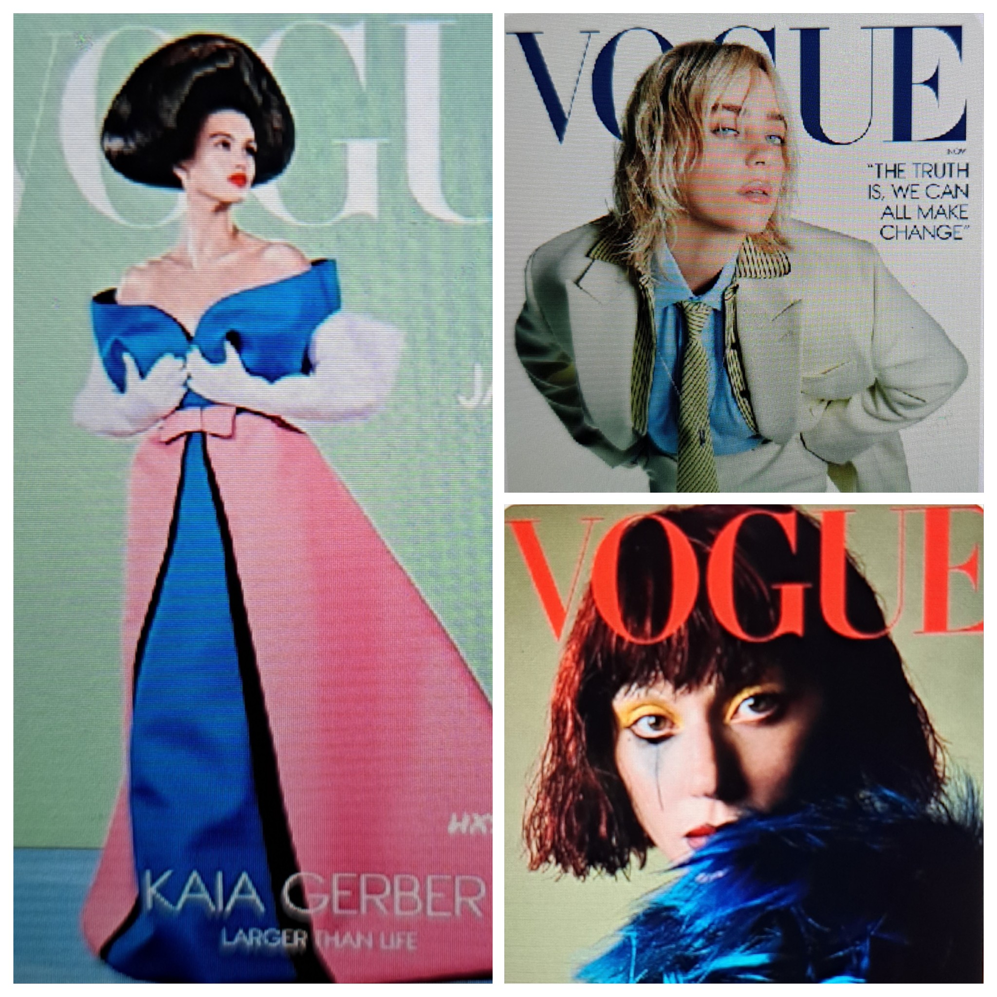 VOGUE NEWS&TRENDS. USA, New York. NEW APRIL 2025 COVER…GIGI HADID Info ...