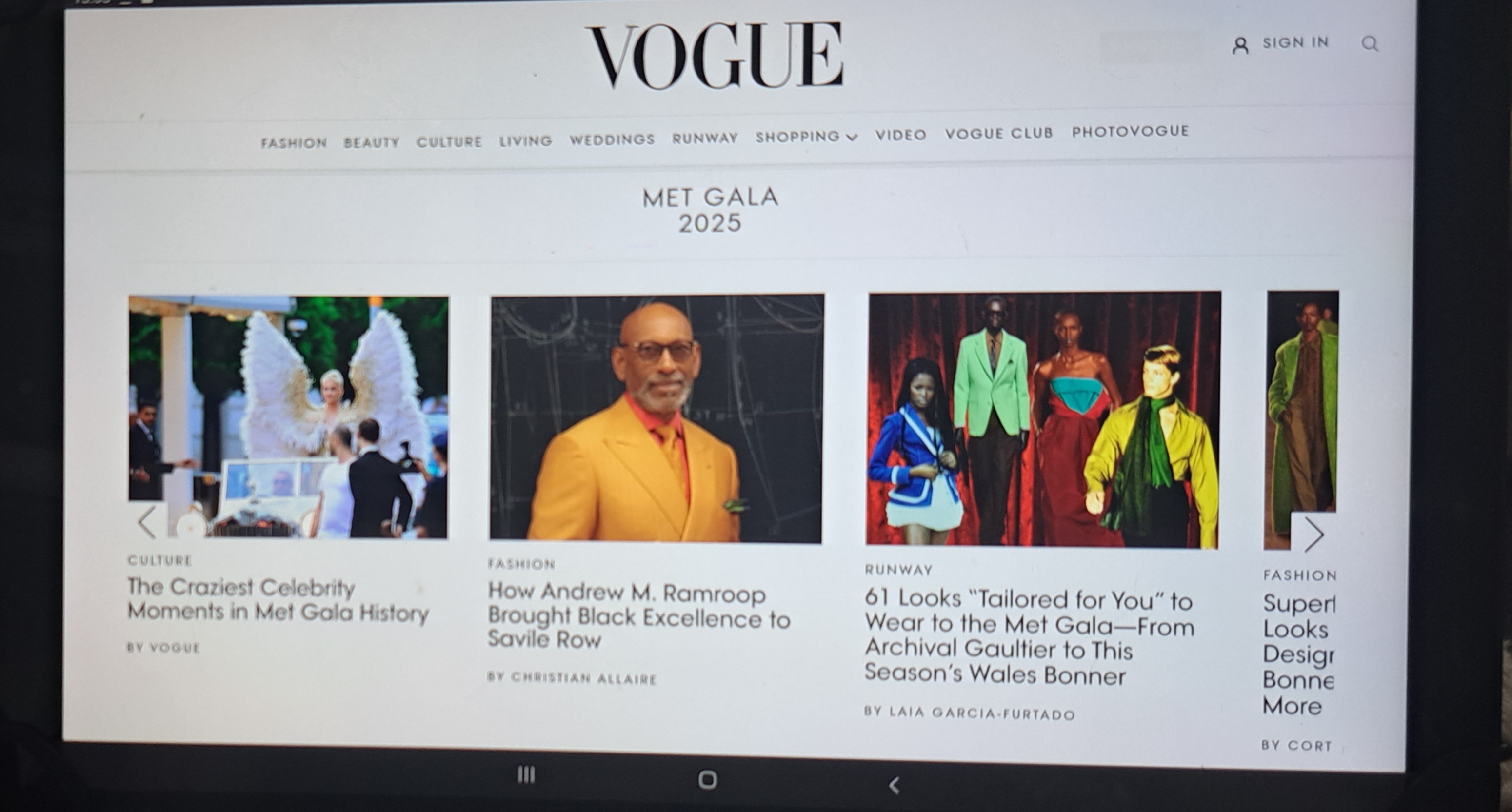 VOGUE NEWS&TRENDS. USA, New York. NEW May COVER 2025 One from 4 MEN ...