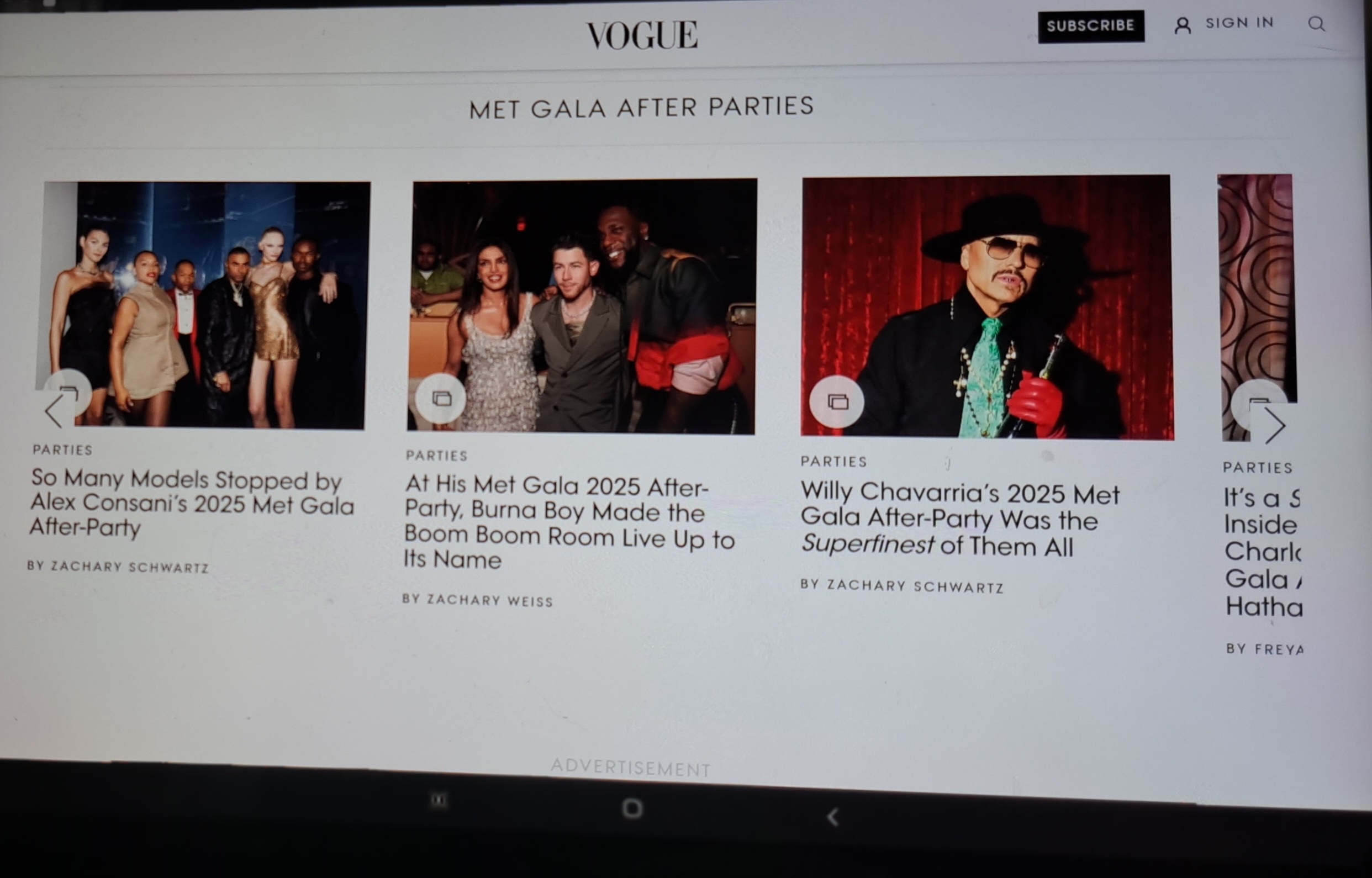 VOGUE NEWS&TRENDS. New York. MET GALA 2025, New Photographys. CELEBRATE ...