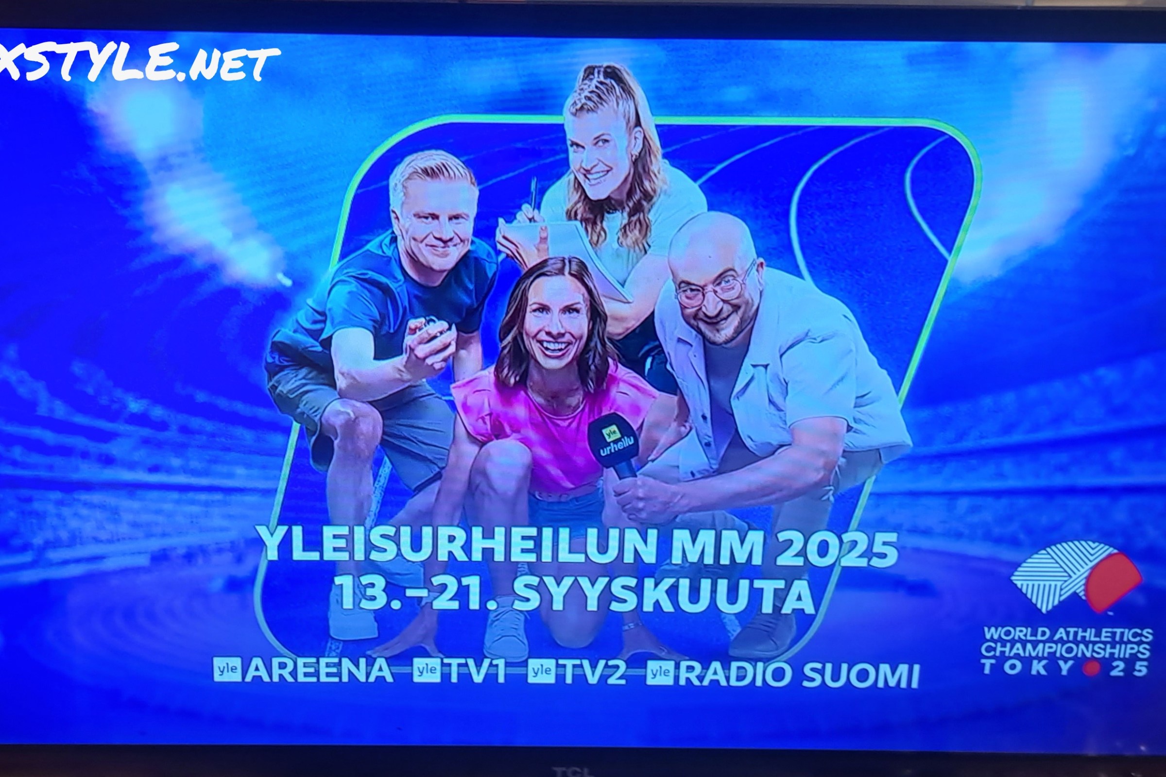 SPORT/URHEILU NEWS. YLE TV1, TV2 AND AREENA. WORLD ATHLETICS ...