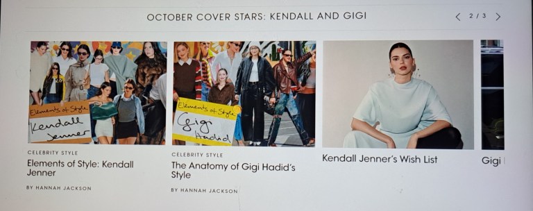 VOGUE NEWS&TRENDS. USA, New York. NEW OCTOBER 2025 COVER STARS: KENDALL ...