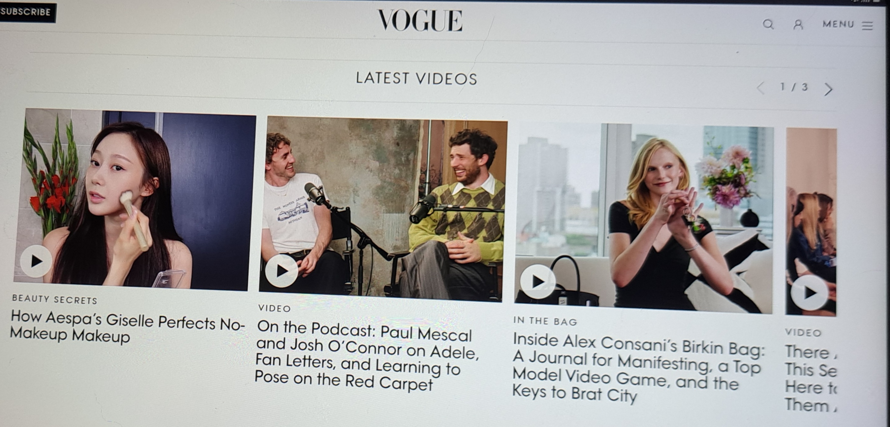 VOGUE NEWS&TRENDS. USA, New York. NEW OCTOBER 2025 COVER STARS: KENDALL ...